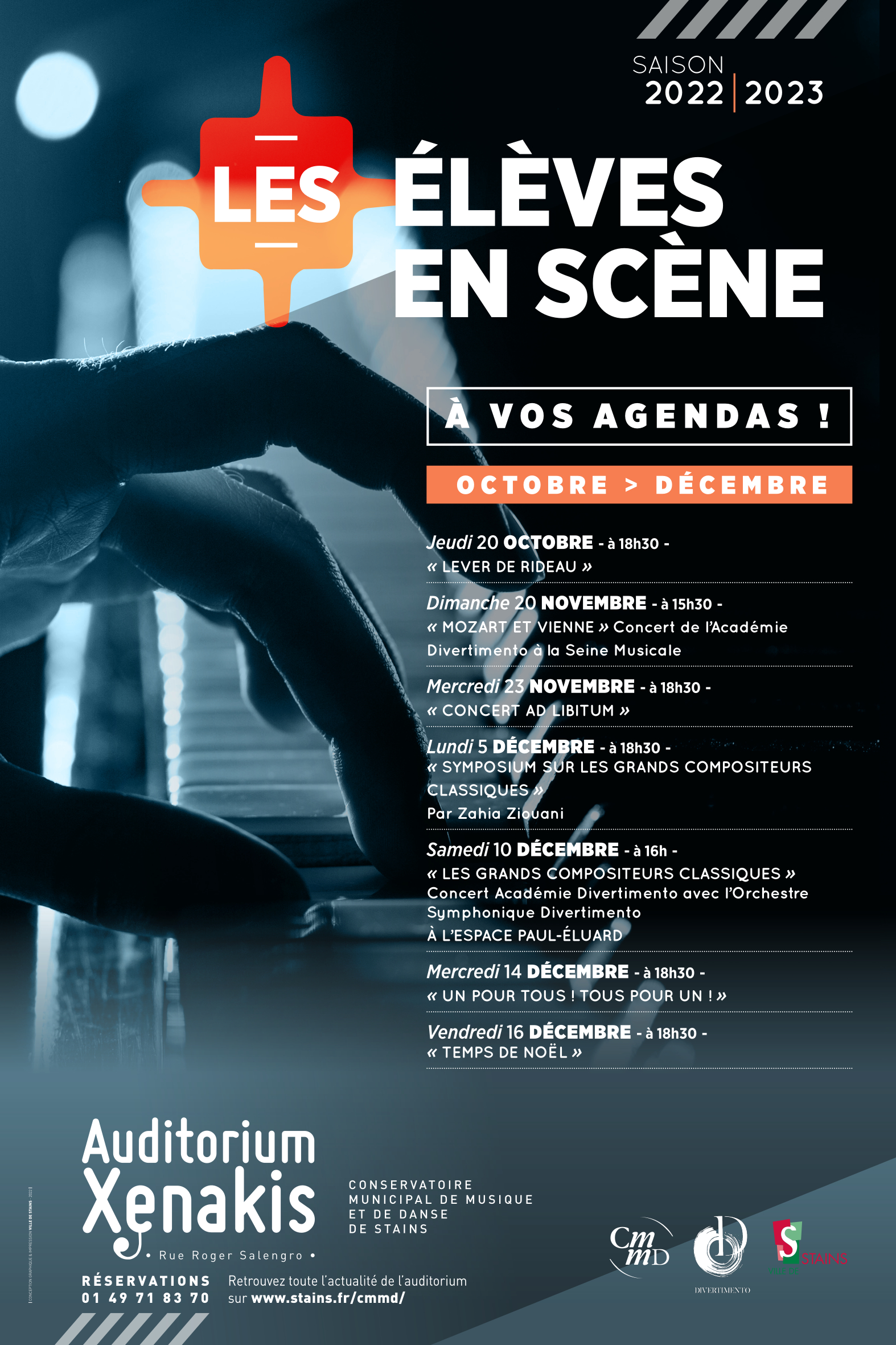 CMMD - Une nouvelle saison pleine de promesses s’ouvre - Ville de Stains